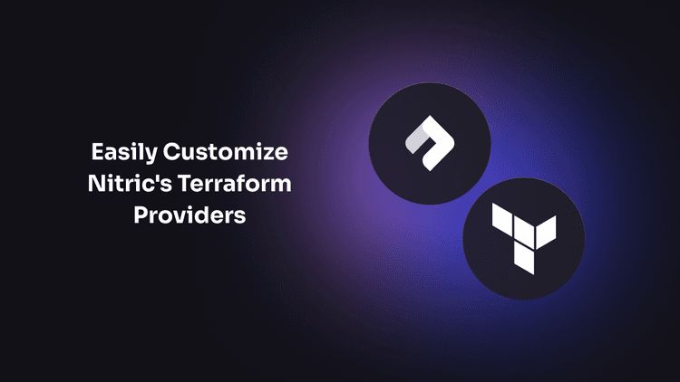 Easily Customize Nitric's Terraform Providers | Get Infrastructure from Code | Nitric